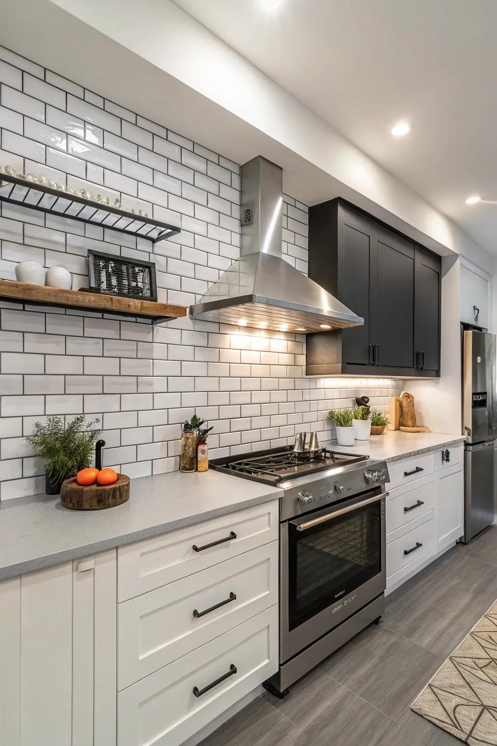 Elegant Subway Tile Designs for Modern Homes - Light and Layer