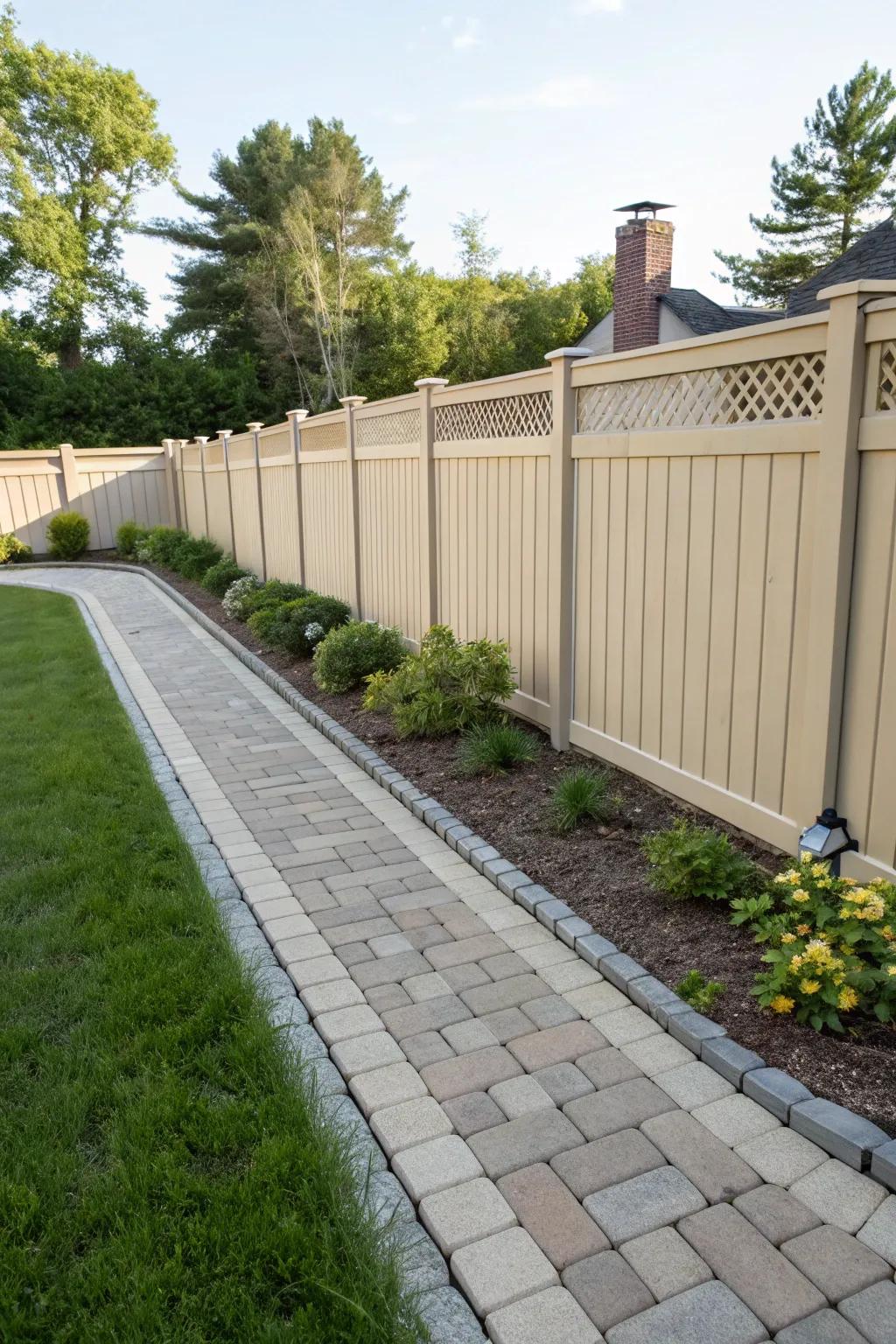 Inspirational Fence Edging Designs for Modern Landscapes - Light and Layer
