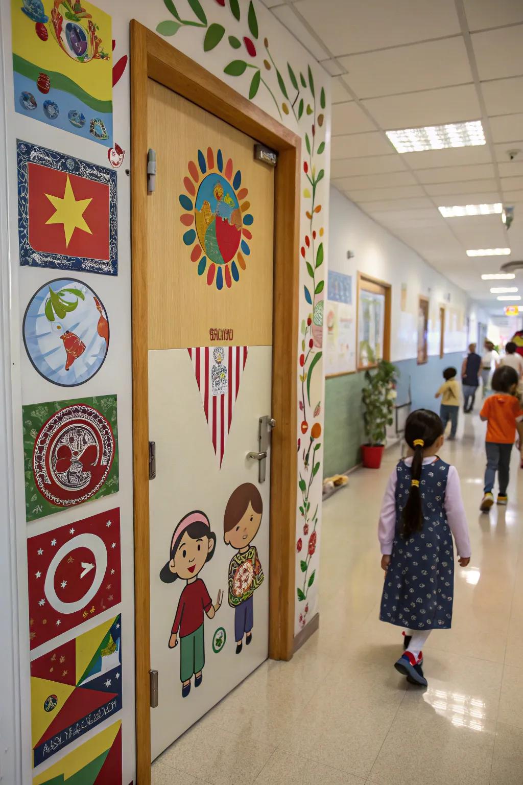 Fun and Easy Door Decoration Ideas for Classrooms - Light and Layer