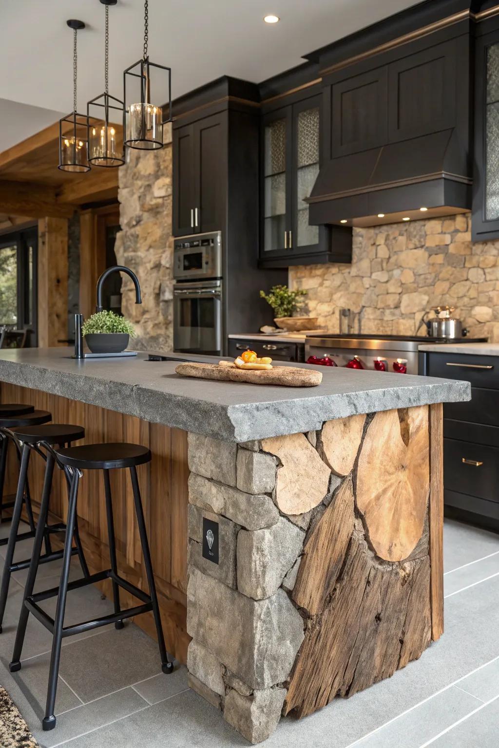 Unique Live Edge Designs to Elevate Your Kitchen - Light and Layer