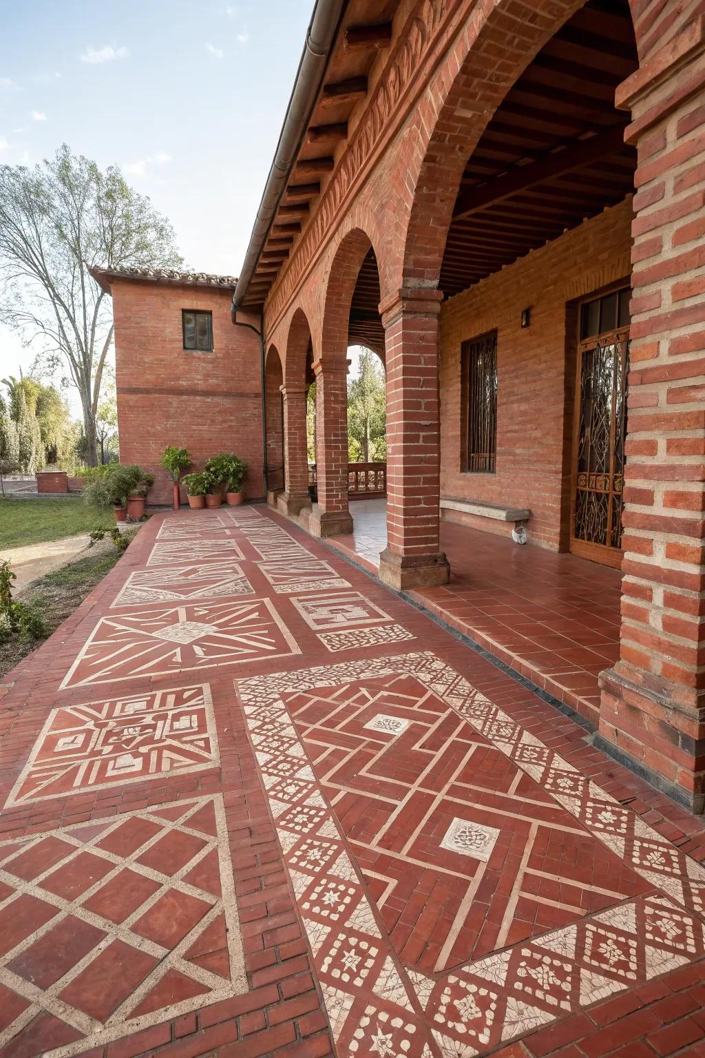Unique Patio Ideas Featuring Classic Brickwork - Light and Layer
