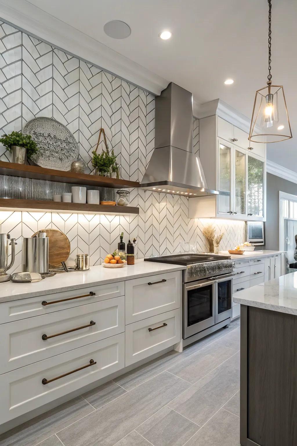 Elegant Subway Tile Designs for Modern Homes - Light and Layer