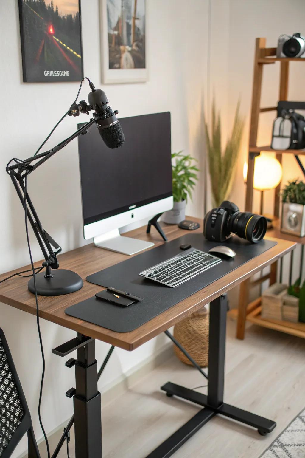 Unique Desk Ideas for Streamers - Light and Layer