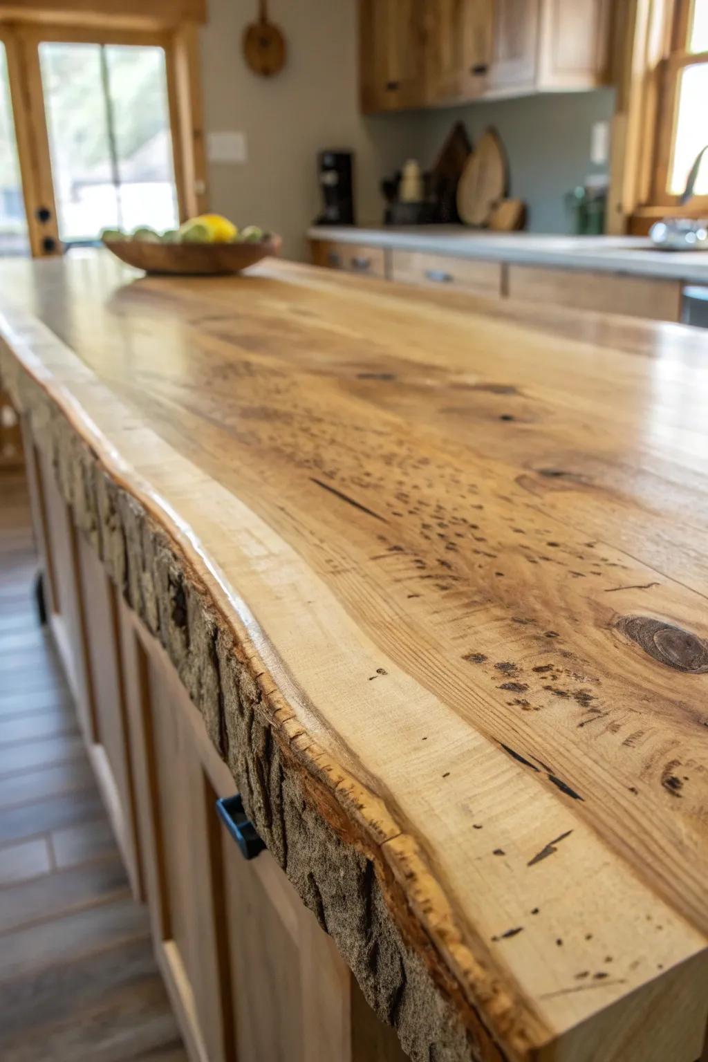 Unique Live Edge Designs to Elevate Your Kitchen - Light and Layer