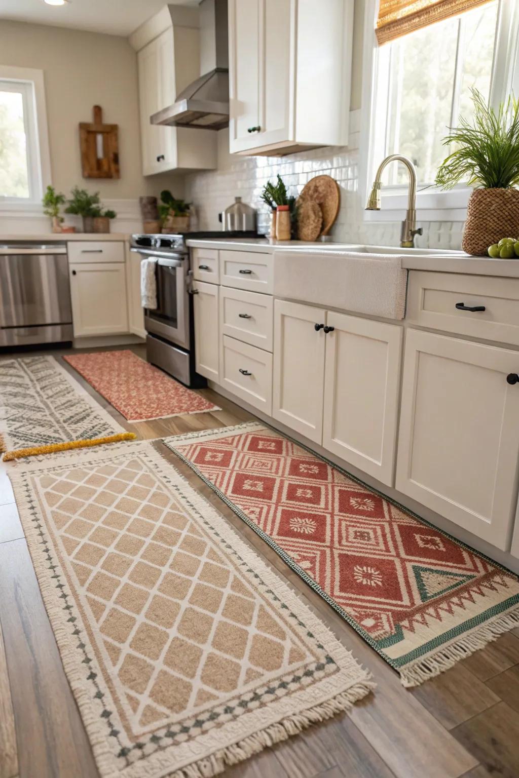 Creative Kitchen Rug Inspiration For A Fresh Look Light And Layer