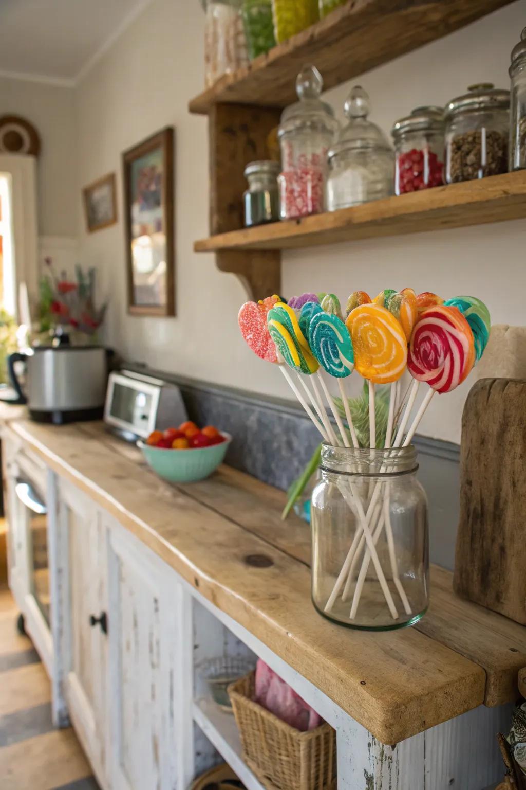 Modern Lollipop Display Styles to Elevate Your Decor - Light and Layer