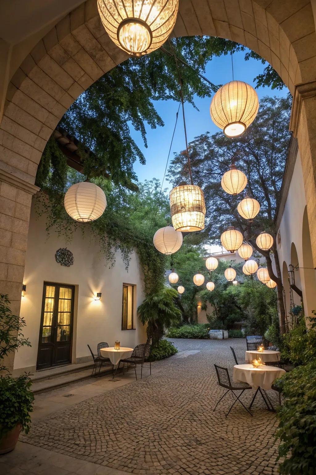 Courtyard Light Ideas That Transform Your Outdoor Retreat - Light and Layer