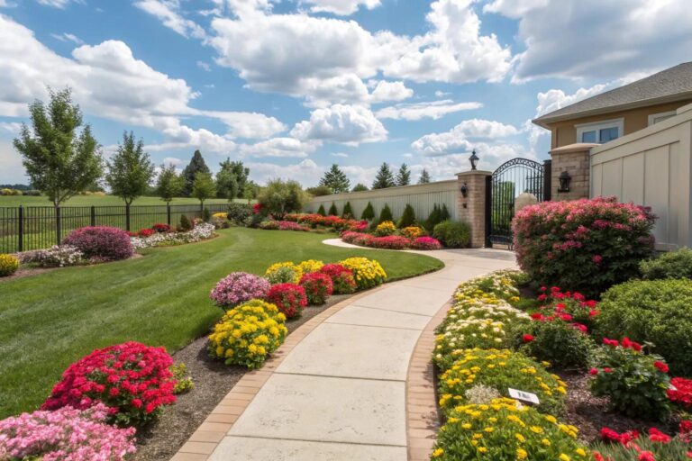 18+ Simple Flower Bed Ideas for Your Front Yard