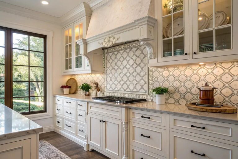 16+ Stunning Arabesque Tile Backsplash Ideas