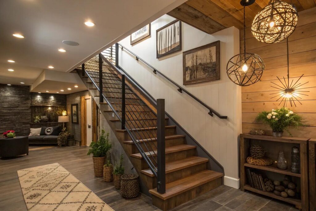 16+ Creative Basement Steps Ideas to Transform Your Space