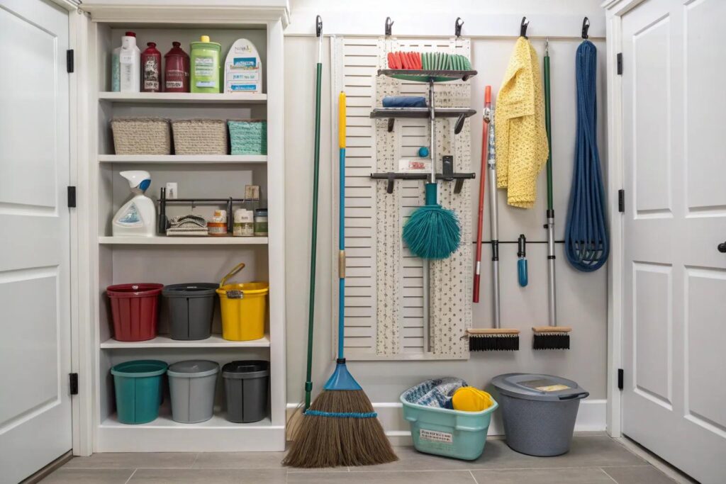18+ Clever Broom Storage Ideas for a Tidy Home