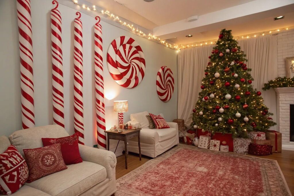 17+ Festive Candy Cane Theme Party Ideas
