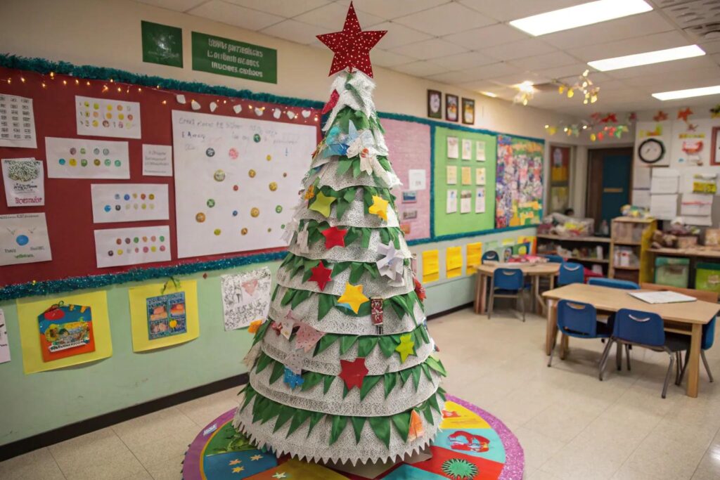 14+ Festive Classroom Christmas Tree Ideas