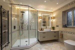 20+ Brilliant Corner Bathroom Layout Ideas