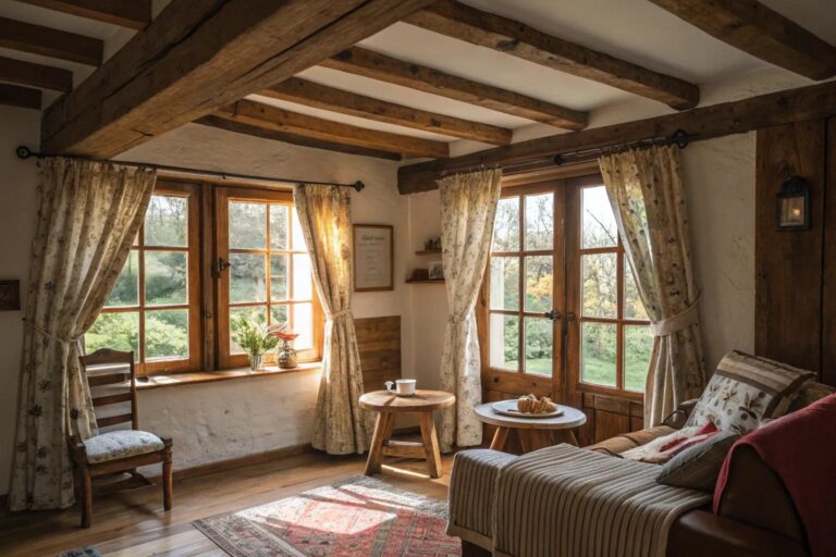 16+ Charming Cottage Curtain Ideas You’ll Love