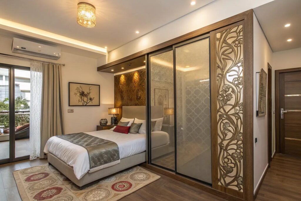 14+ Stylish Cover Ideas for Mirror Closet Doors