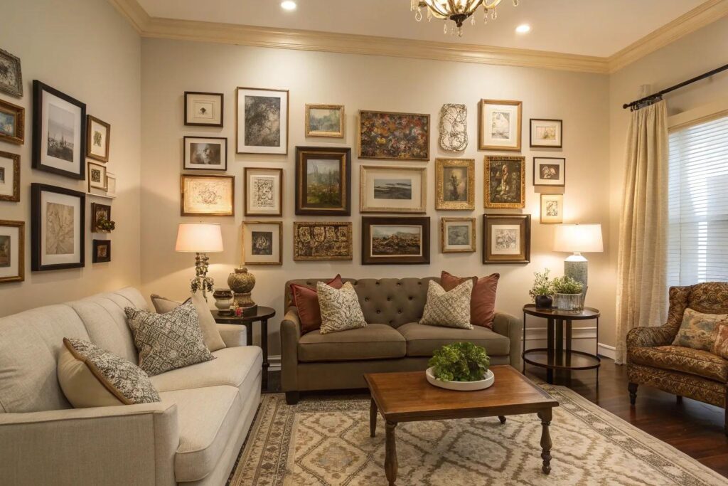 19+ Creative Ideas for Hanging Pictures at Home