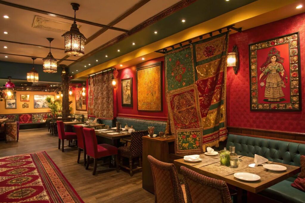 15+ Inspiring Indian Restaurant Interior Design Ideas
