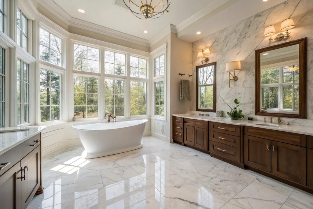 19+ Inspiring Master Bathroom Layout Ideas