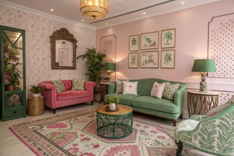 15+ Stunning Pink and Green Room Ideas