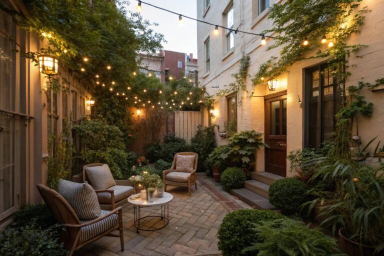 18+ Creative Small Courtyard Ideas on a Budget