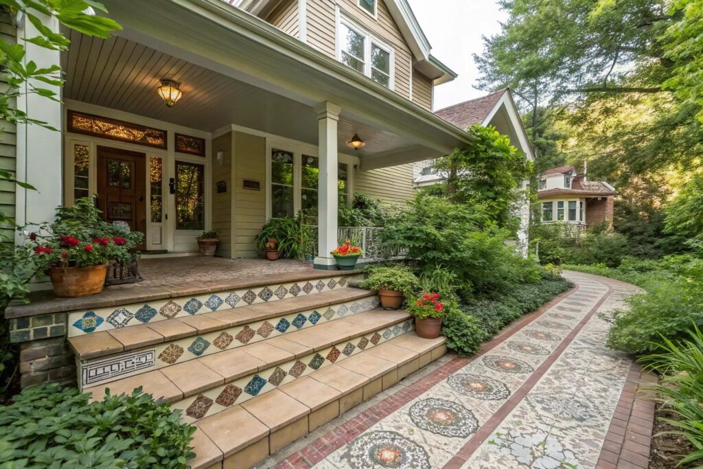 16+ Stylish Tiled Porch Ideas for a Fresh Look