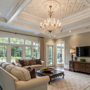 Modern Ceiling Tile Designs to Transform Any Room - Light and Layer