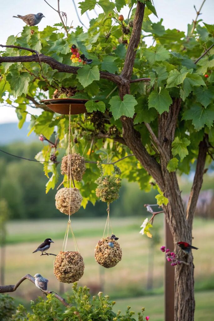 9+ Creative Grapevine Tree Decorating Ideas